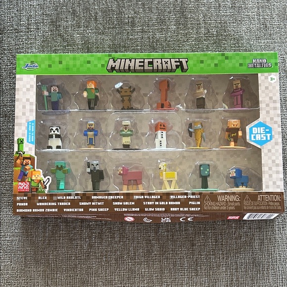 Jada | Toys | Minecraft Diecast Figure Set | Poshmark